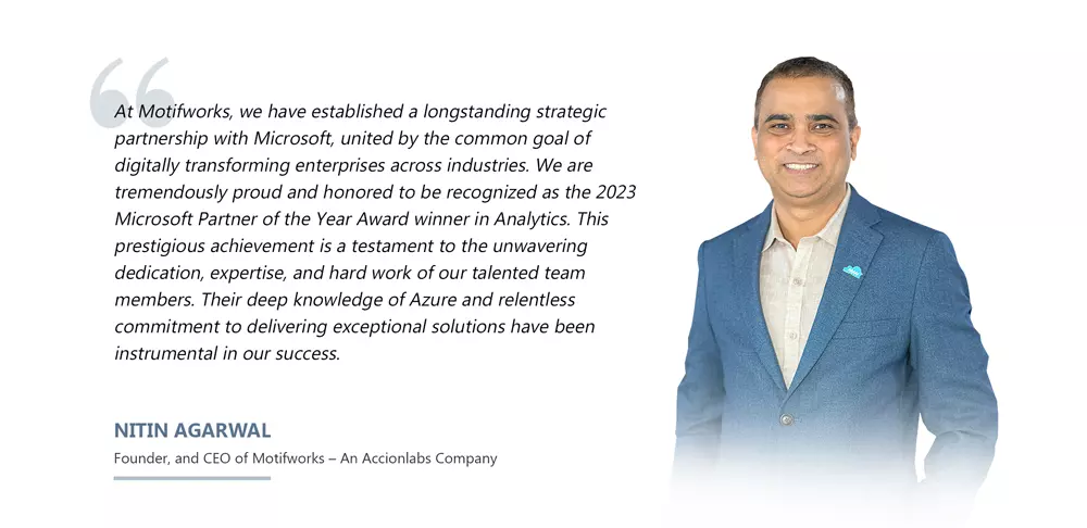 Motifworks | 2023 Microsoft Analytics Partner of the Year Award Winner